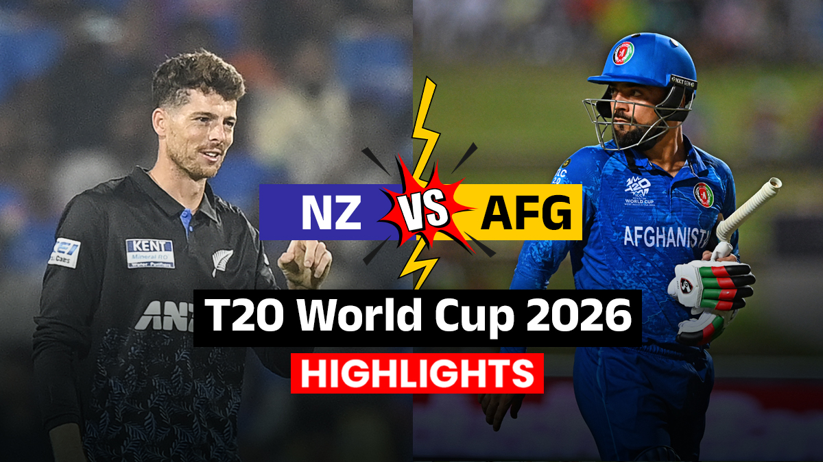 NZ vs AFG T20 World Cup 2026 LIVE Cricket Score: New Zealand beat ...