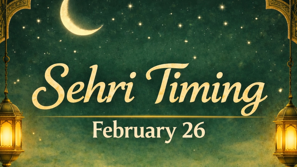 Sehri time February 26: Check Ramadan 2026 city-wise timings across ...
