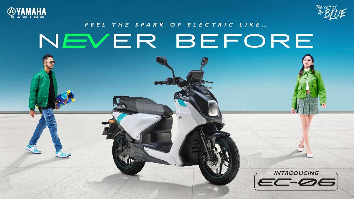 Yamaha enters EV market: EC-06 electric scooter launched in India at Rs ...