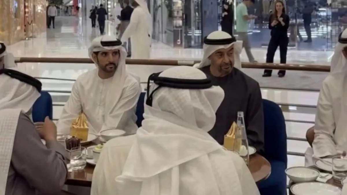 WATCH: UAE President, Dubai Crown Prince visit shopping mall amid ...