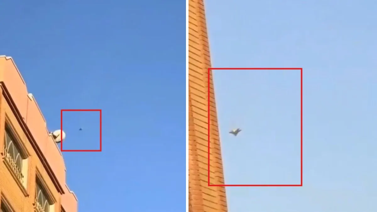 Another F-15 goes down in Kuwait? Video goes viral as Middle East ...