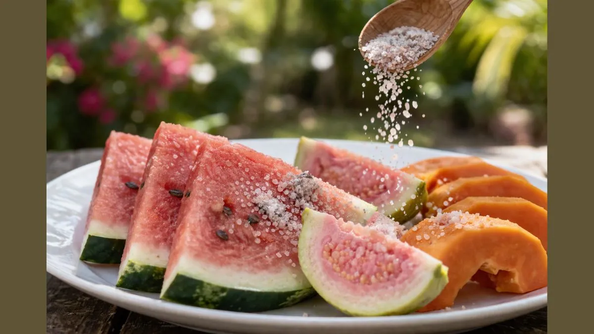 Should you sprinkle black salt on fruits? Here's what research says ...