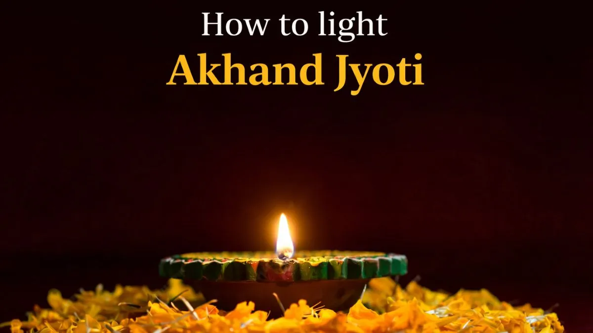 Chaitra Navratri 2026: How to light Akhand Jyoti correctly, step-by ...