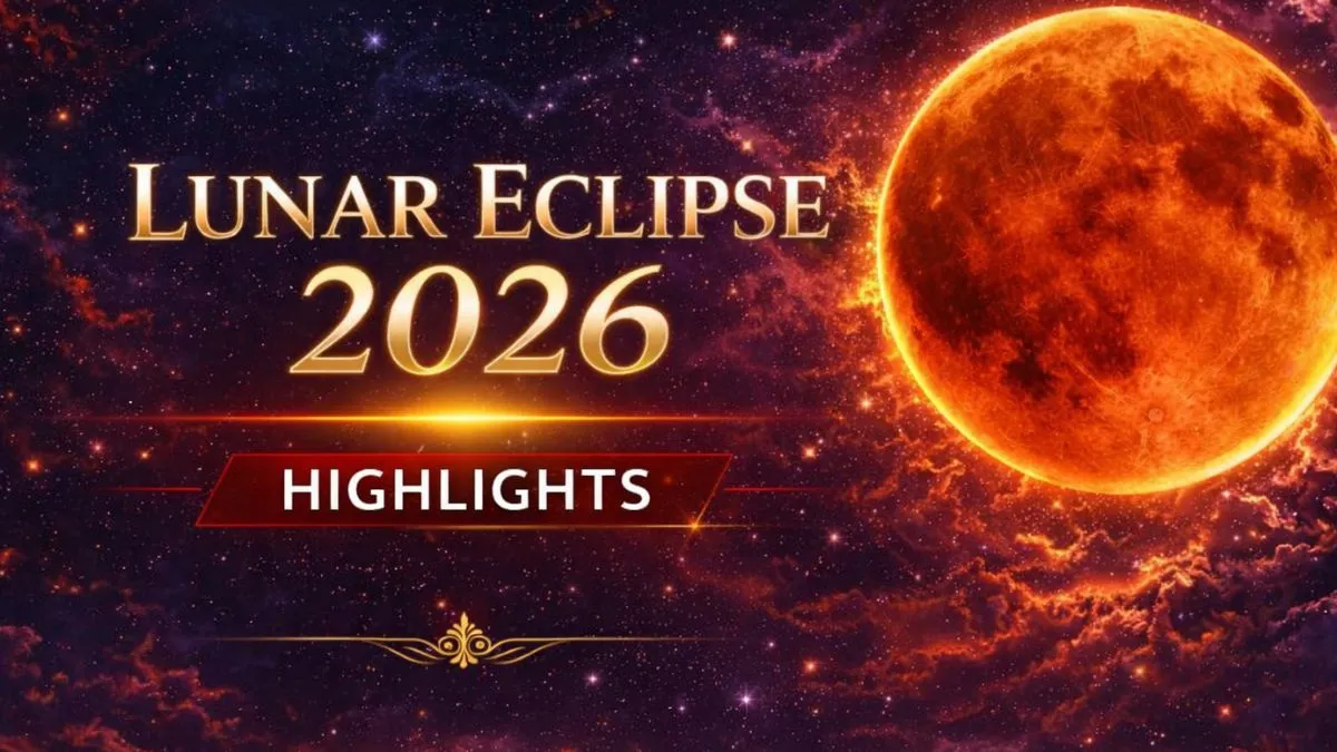 Lunar Eclipse 2026 highlights: Blood Moon dazzles Indian cities ...