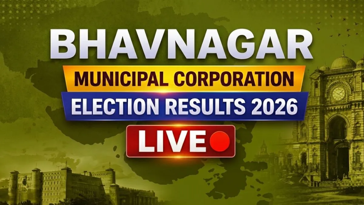 Bhavnagar Municipal Corporation Election Result 2026: BJP wins 44 seats ...