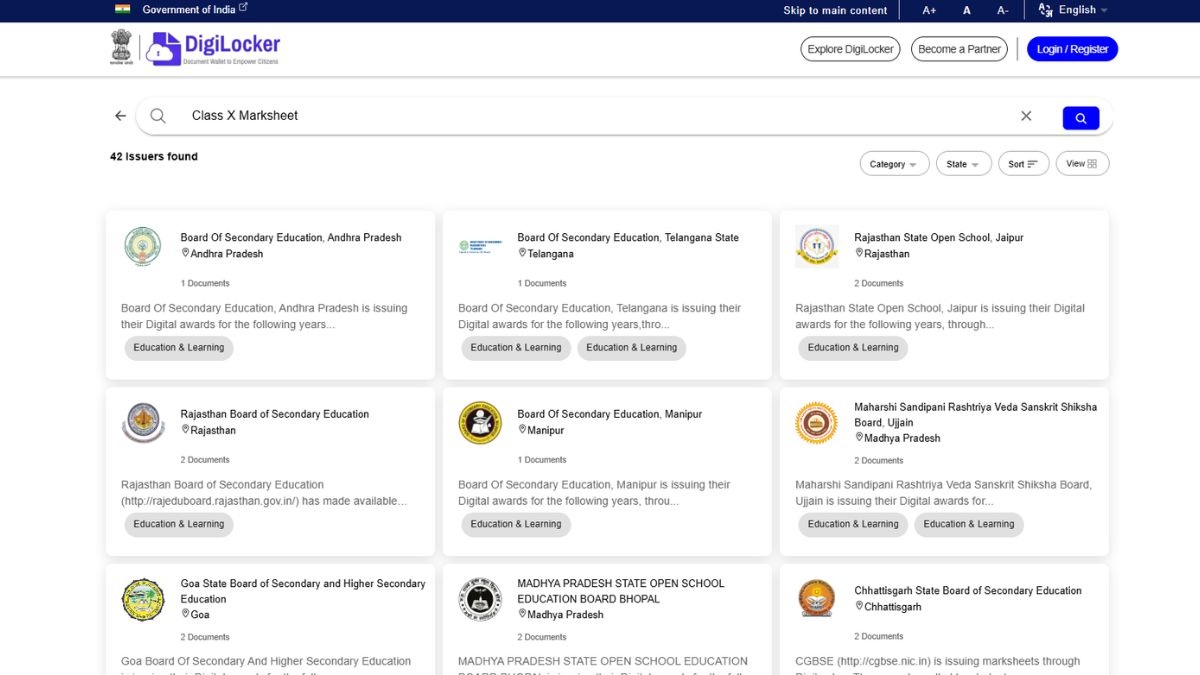 UPMSP 10th, 12th scorecard via Digilocker: How to download High School ...