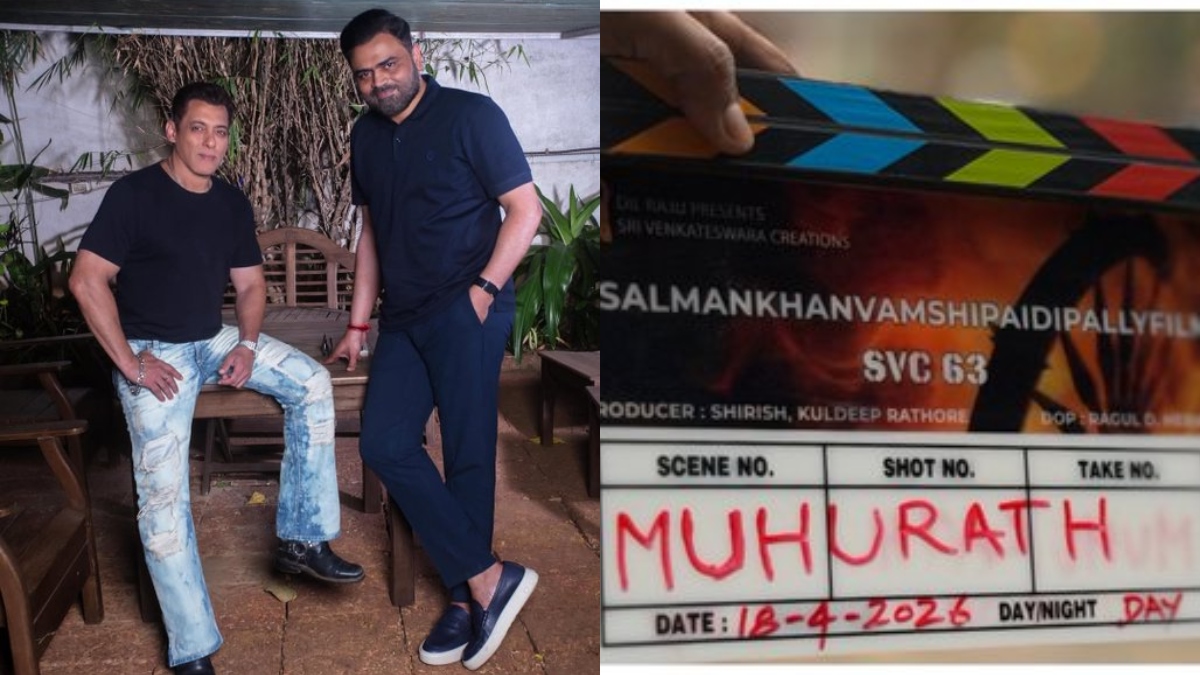Salman Khan begins shooting with Nayanthara for Vamshi Paidipally ...