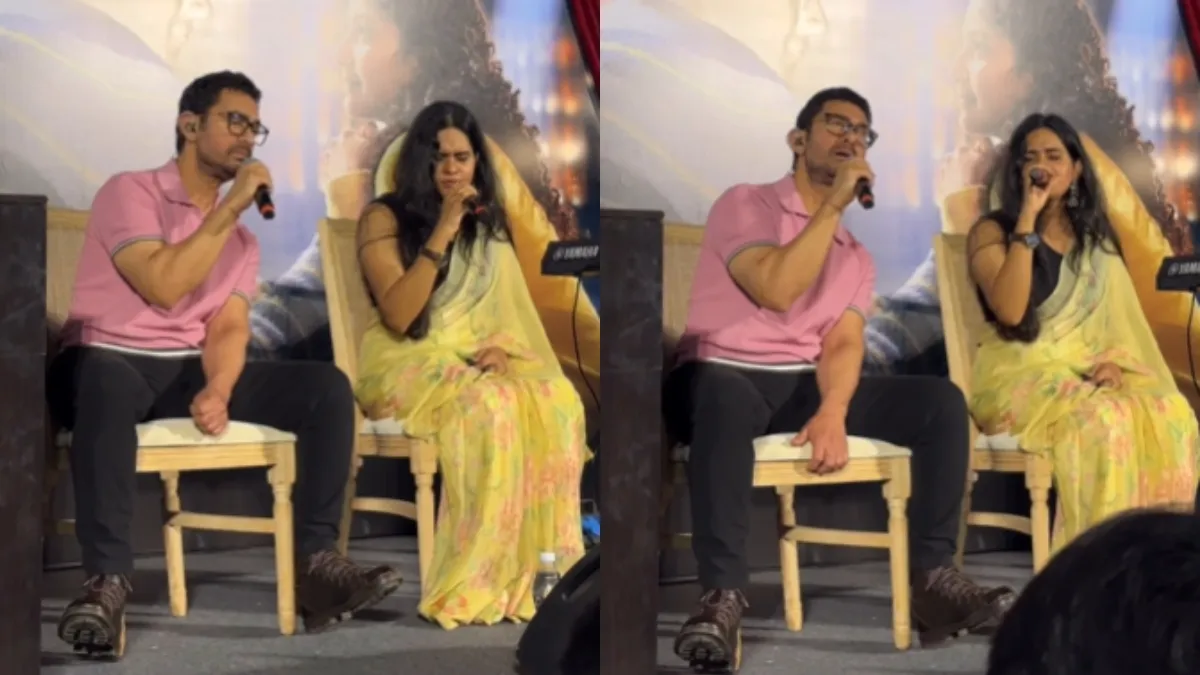 Aamir Khan surprises fans by singing Ek Din title track with Meghna ...