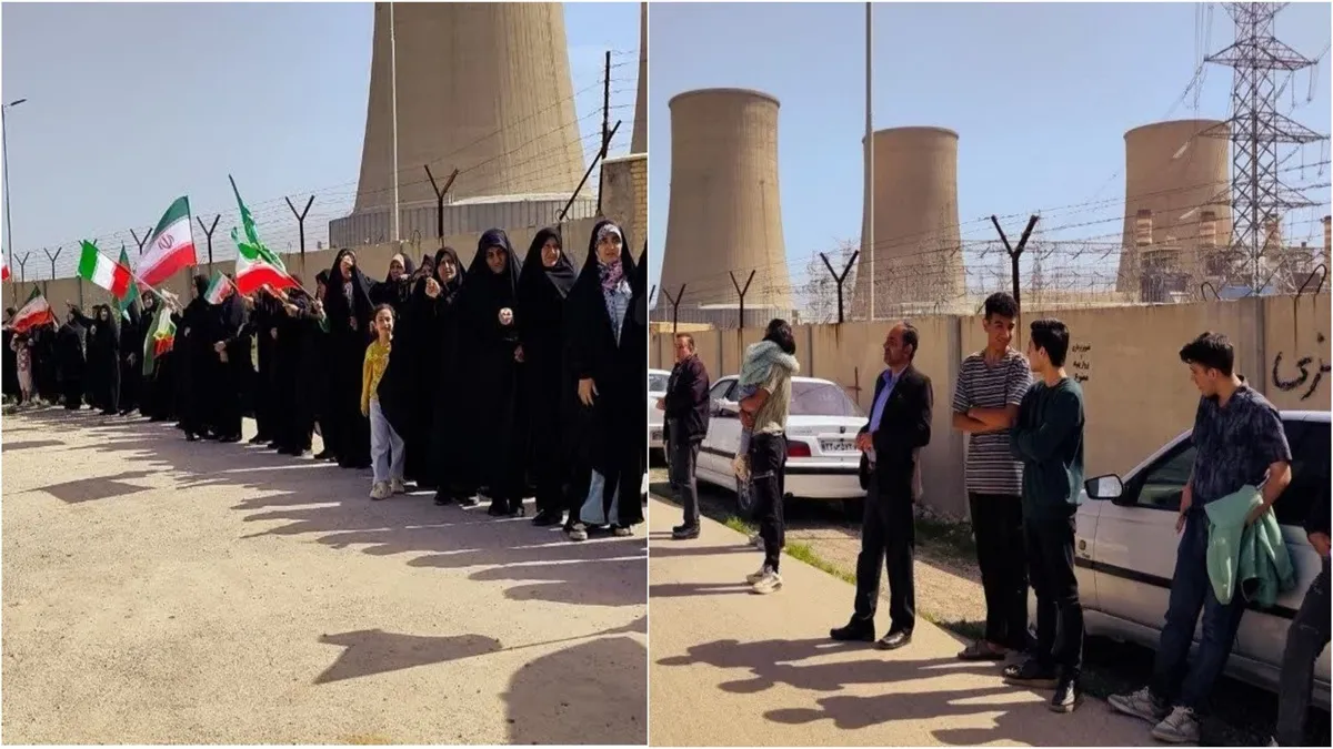 Iran rallies with massive human chains to shield power plants as Trump ...
