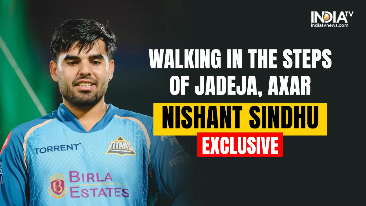 'I want to win ODI World Cup and WTC for India': GT all-rounder Nishant ...