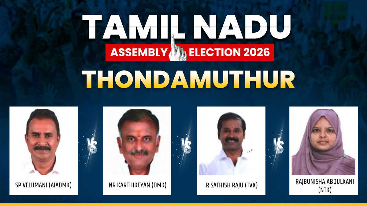Thondamuthur: AIADMK's SP Velumani vs DMK's Karthikeyan face-off heats ...