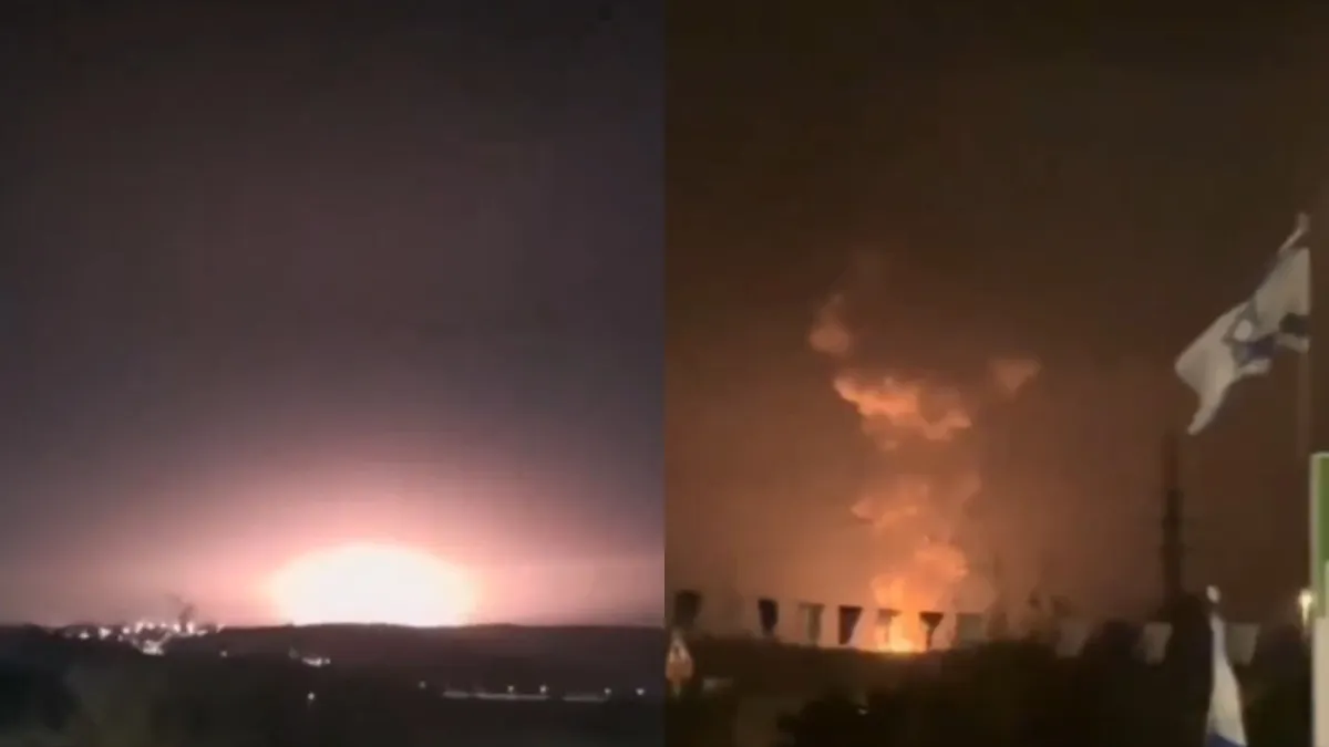 Explosion at Israeli Defence facility leads to massive fireball and ...