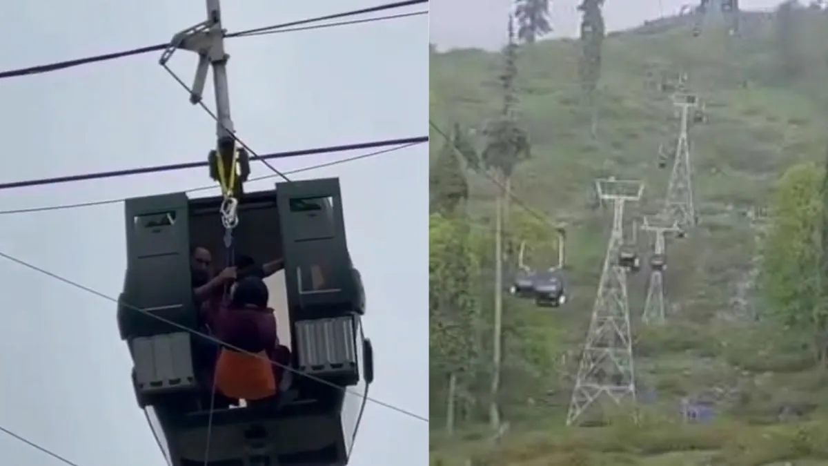 Major disaster averted in J-K's Gulmarg: Over 300 tourists rescued ...