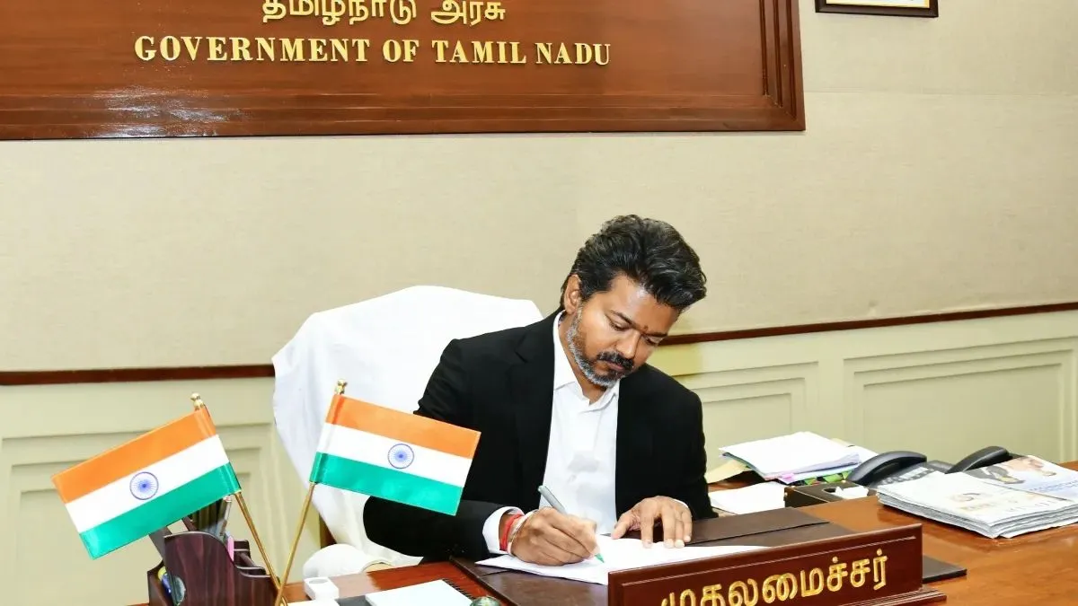 Tamil Nadu CM Vijay announces cooperative bank crop loan waiver for ...