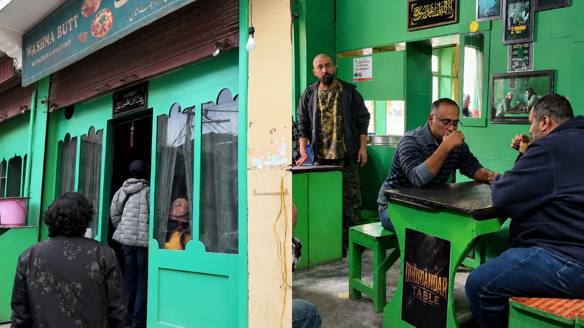 Viral reel shows real-life Dhurandhar café in Leh, complete with a ...