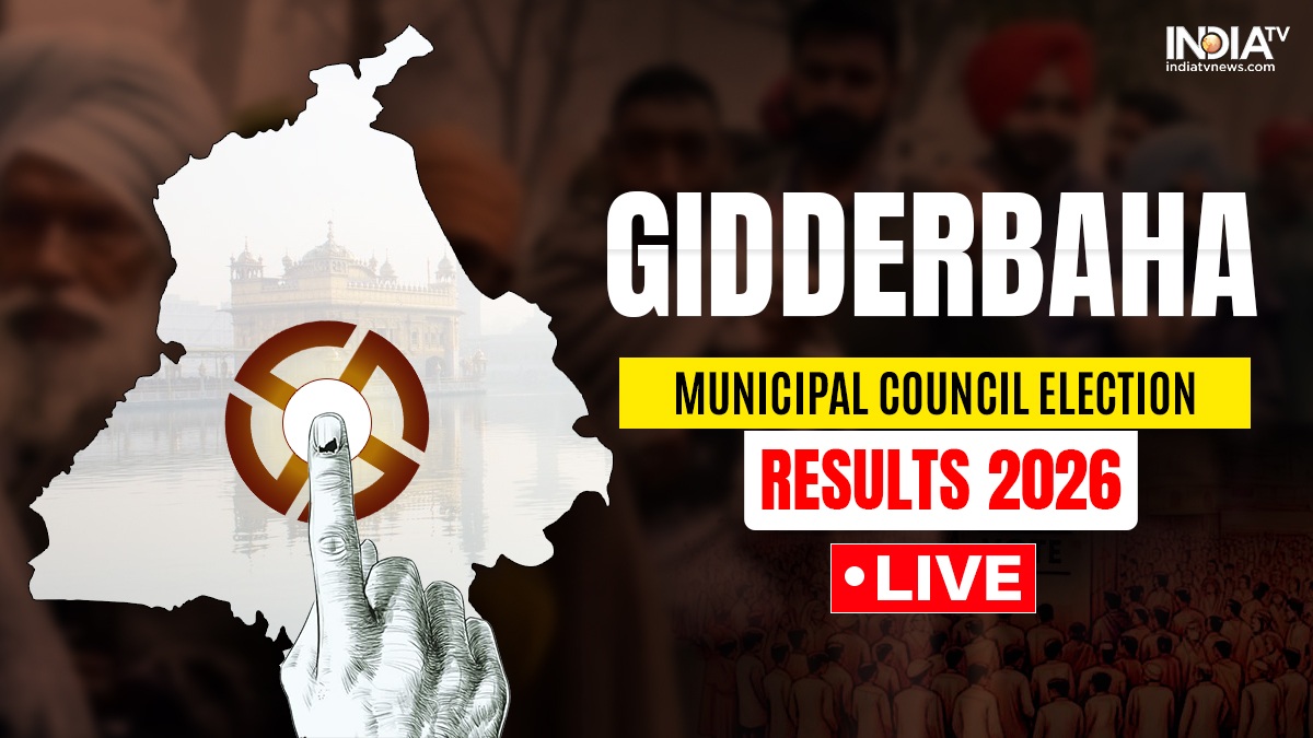 Gidderbaha Municipal Council Election Result 2026 Live: AAP is leading ...