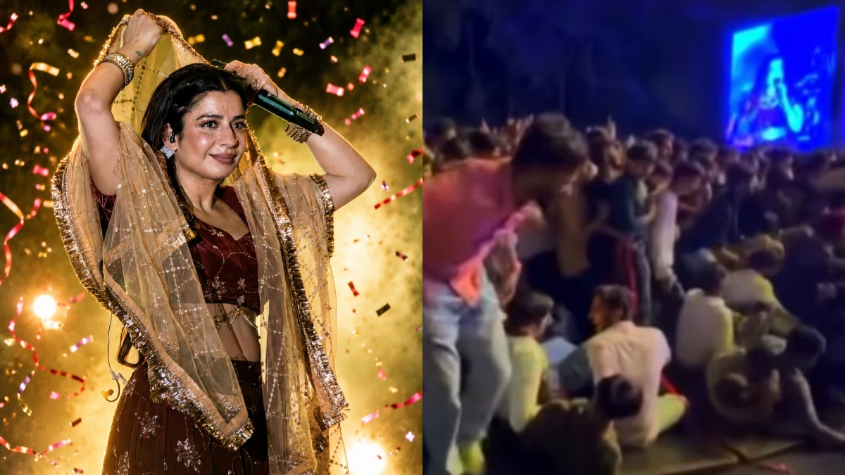 Jasmine Sandlas stops concert, chants 'Wahe Guru' after barricade collapse sparks panic ...