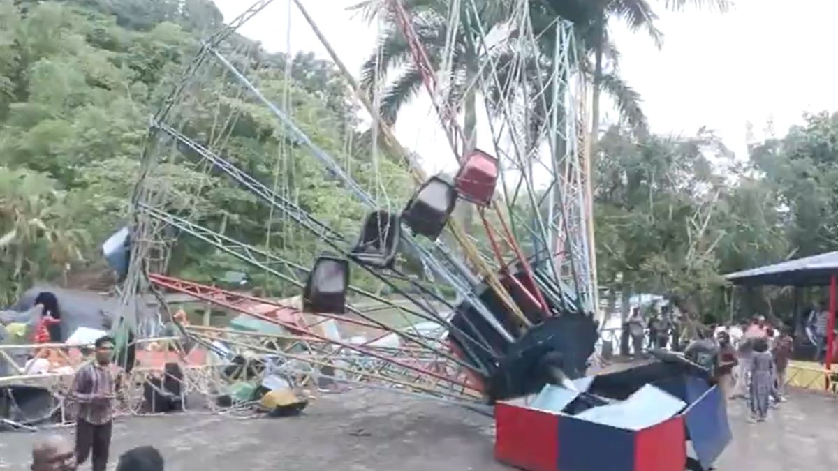 Kerala: Seven injured as sky ride collapses at amusement park in ...