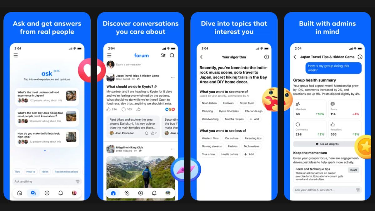 Meta launches new Forum App, turning Facebook Groups into Reddit-like ...