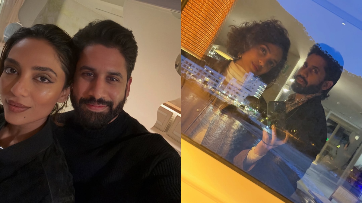 Naga Chaitanya posts cute pictures for wife Sobhita Dhulipala's ...