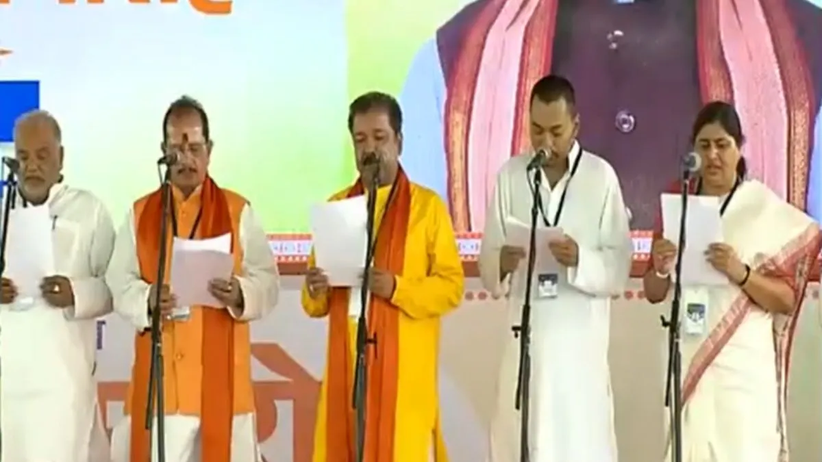 Bihar Cabinet Expansion LIVE Updates Nitish Kumar Nishant Kumar JDU BJP ...