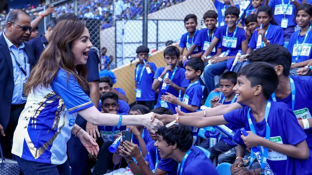 Over 20,000 children attend Mumbai Indians' annual ESA game, Nita ...