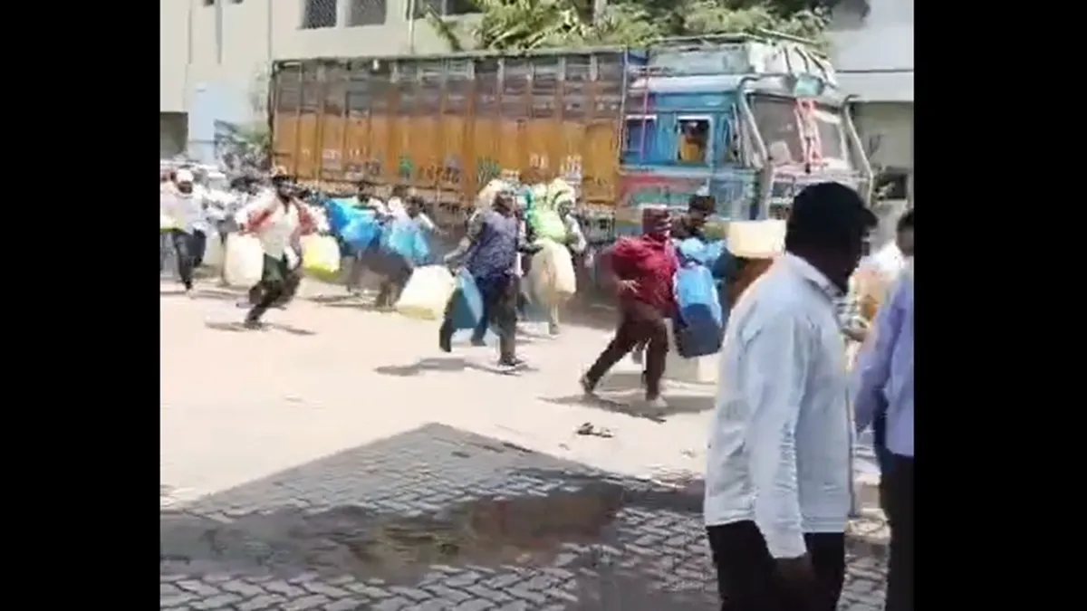 Viral video: Fearing shortage, people rush to buy petrol in plastic ...