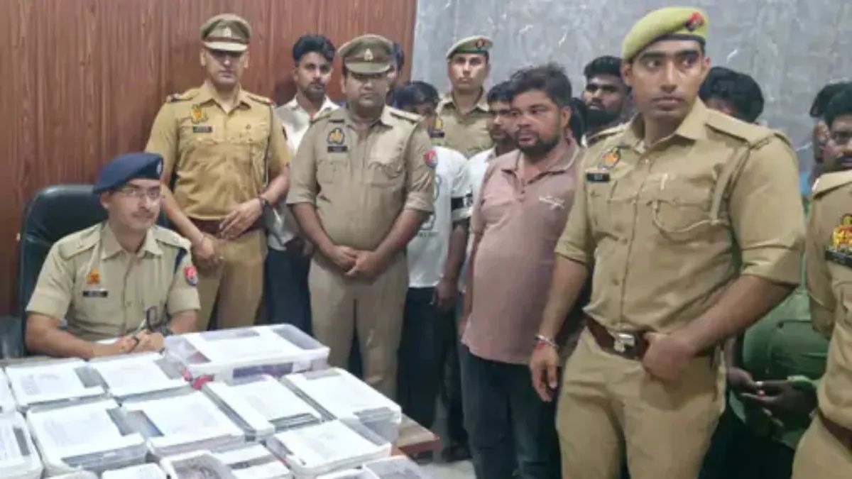 Cyber fraud factory busted in UP's Kheri: 12 arrested, 1,500 SIM cards ...