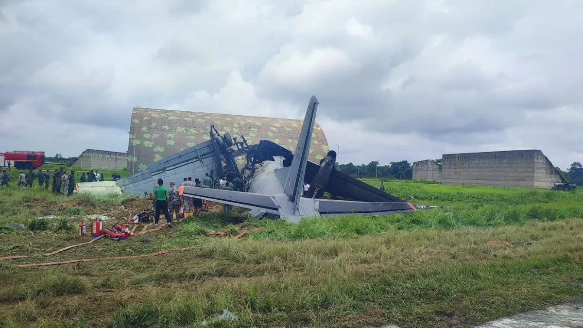 Indian Air Force's AN-32 transport aircraft crashes in Assam's Jorhat ...