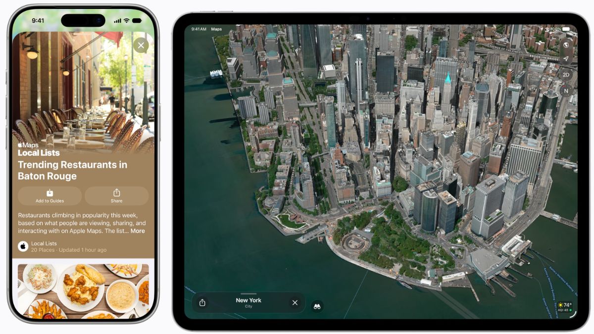 Apple Maps gets AI-powered flyover experience and local lists with iOS ...