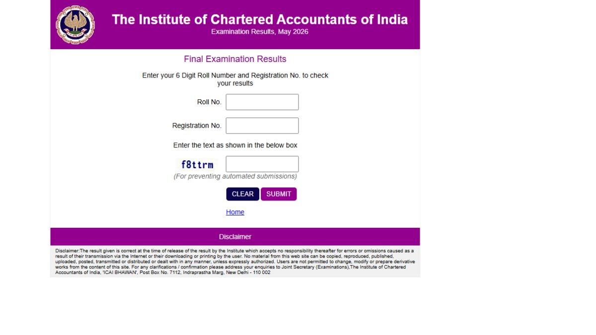 ICAI CA scorecard link at caresults.icai.org; steps to download via ...