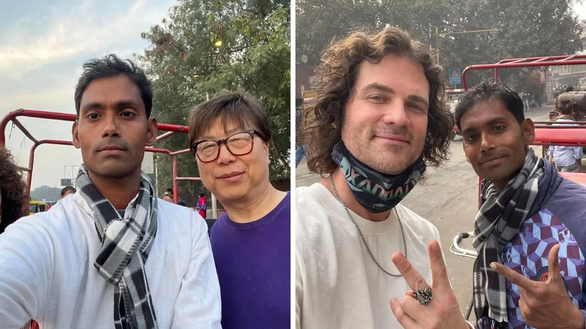 Chandni Chowk rickshaw driver goes viral for speaking Italian, German ...