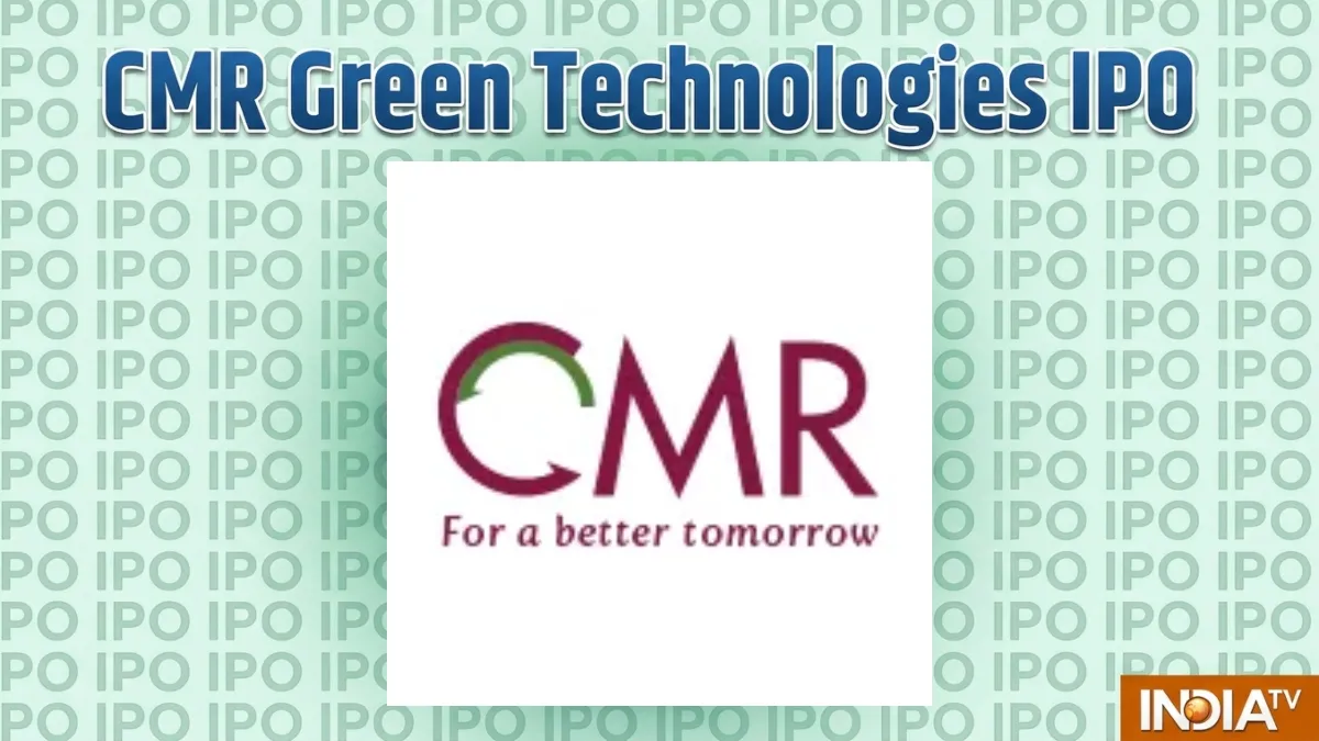 CMR Green Technologies IPO now open for subscription, here's what ...