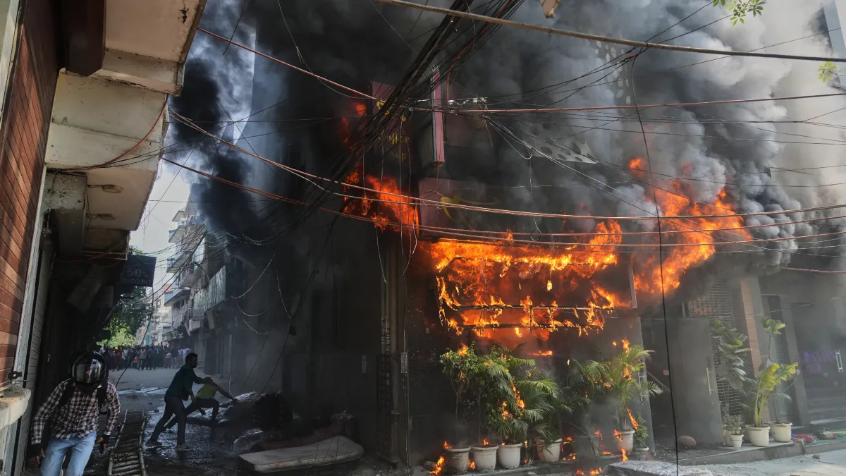 Delhi Malviaya Nagar Hotel Fire: Short circuit suspected behind tragedy ...