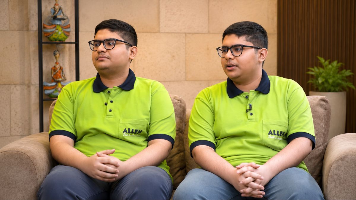 AIR 32 holder gives up IIT Bombay seat to study with twin brother in ...