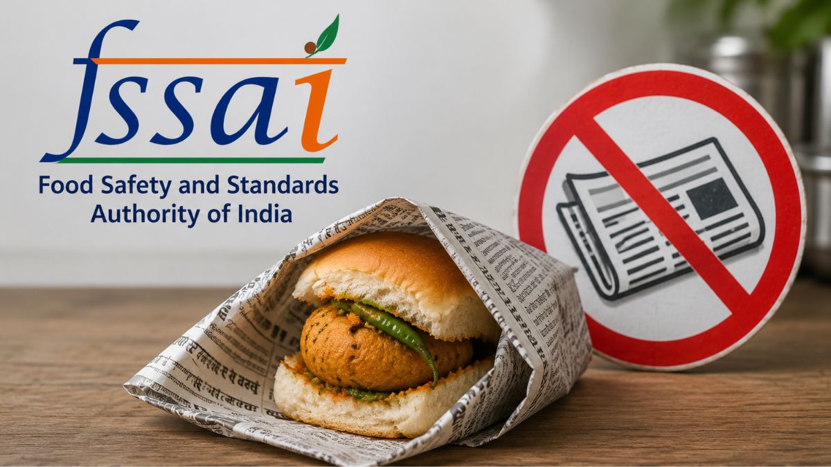 That newspaper wrapper has to go: FSSAI issues fresh warning to vendors ...