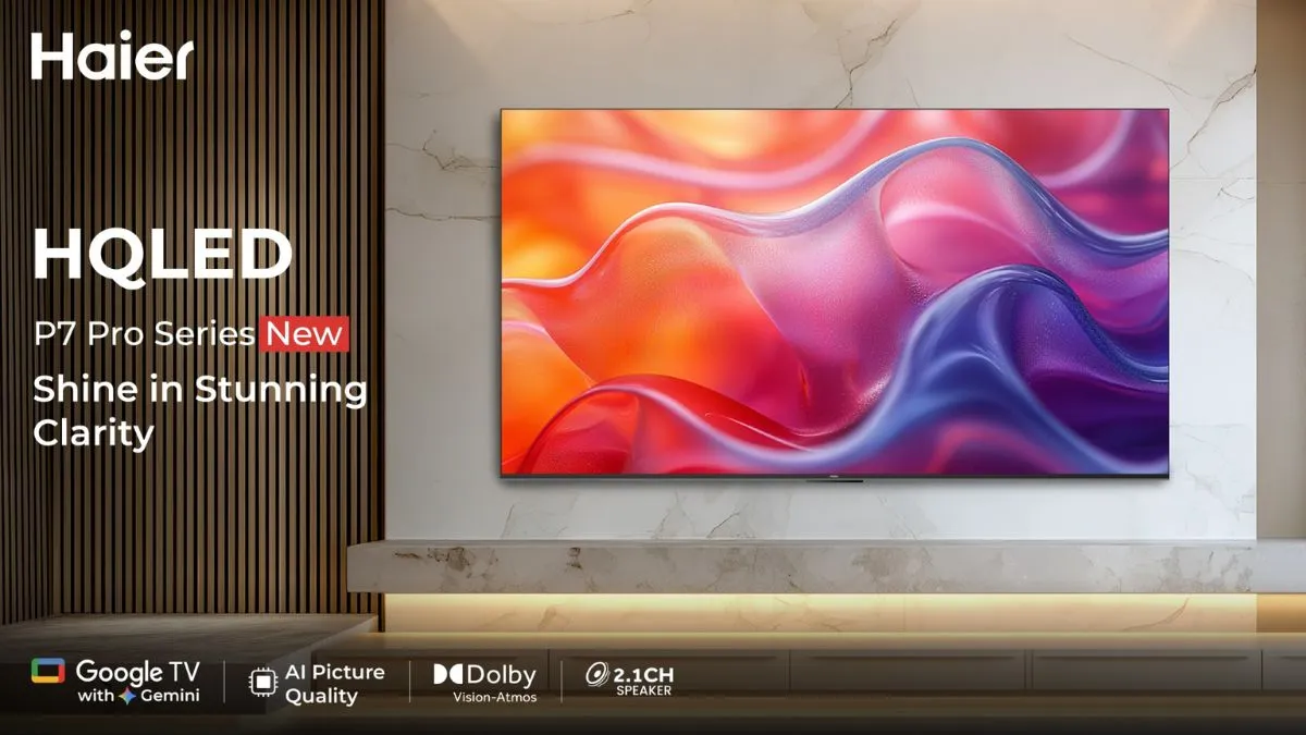 Haier launches HQLED P7 Pro Smart TV series in India with Dolby Atmos ...