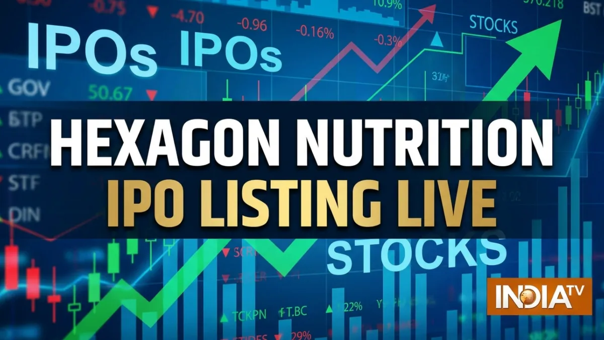 Hexagon Nutrition IPO Listing Highlights: Shares list at premium of 7% ...