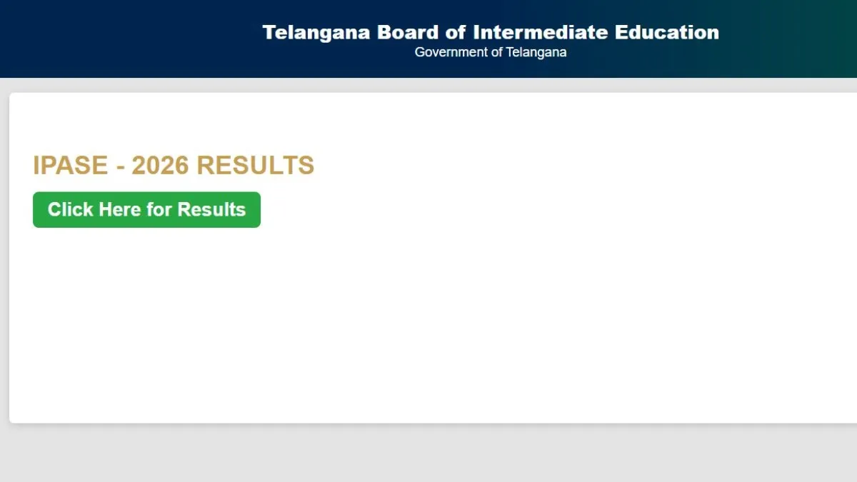 TS Inter Supplementary Result 2026 at results.cgg.gov.in; how to ...