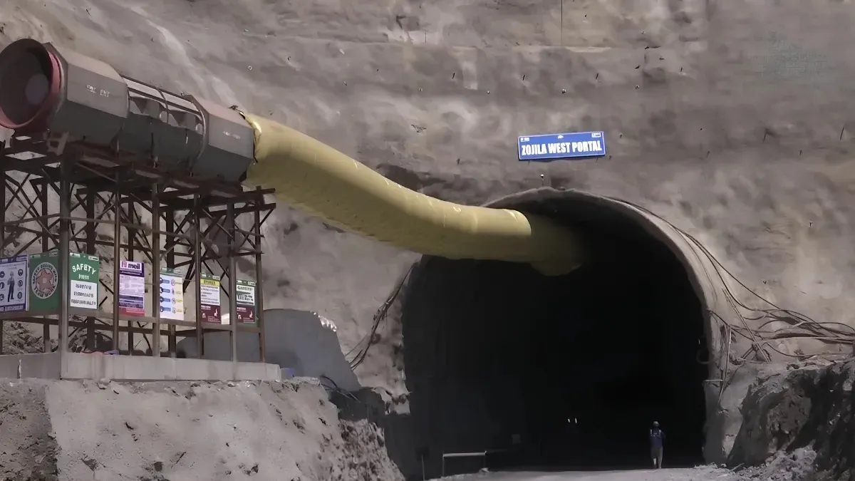 Zojila Tunnel, linking J&K with Ladakh, set to achieve a major ...