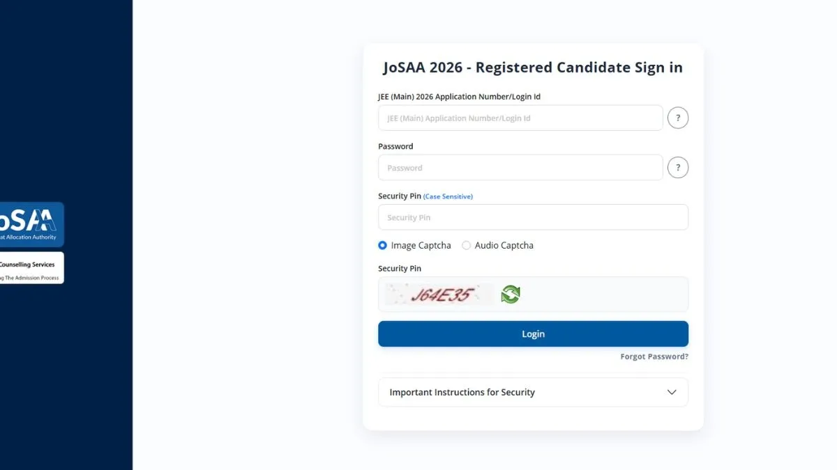 JoSAA counselling 2026: First seat allotment result 2026 OUT at josaa ...