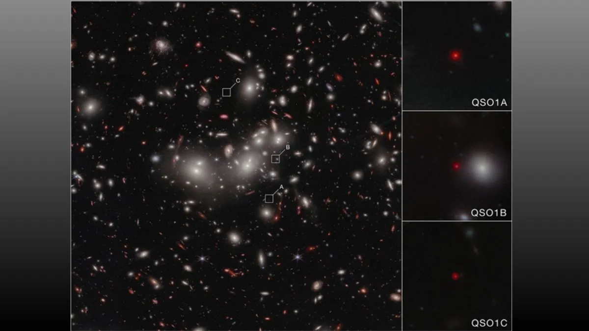 James Webb Telescope measures most distant dormant Black Hole ever ...
