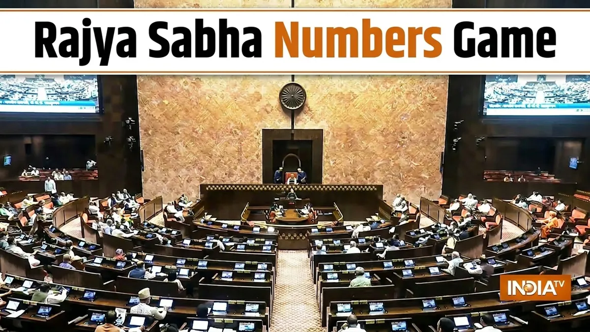 Rajya Sabha Numbers Game: NDA inches closer to two-thirds majority ...