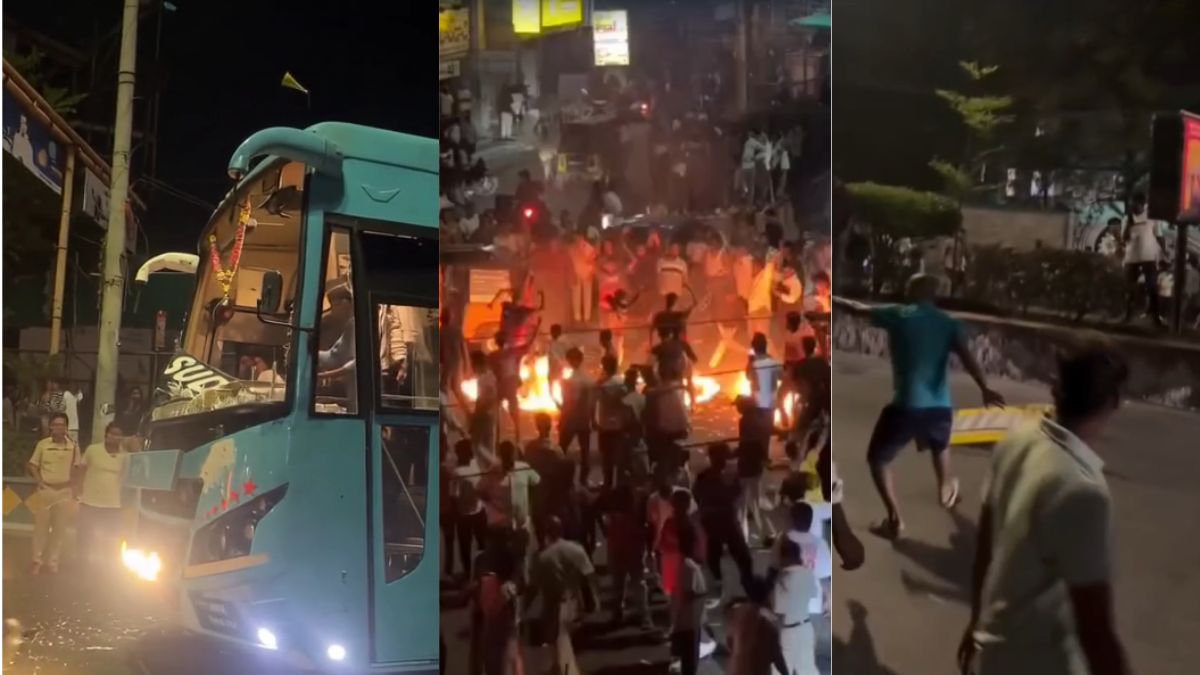 Andhra: Bus vandalised, property damaged as RCB's IPL victory ...