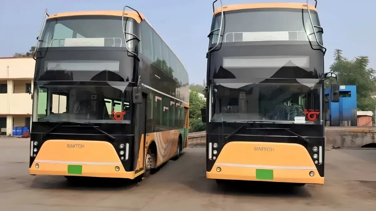Double-decker electric buses to boost Noida International Airport ...