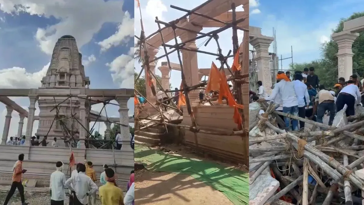 Five dead, 18 injured as portion of temple roof collapses in ...