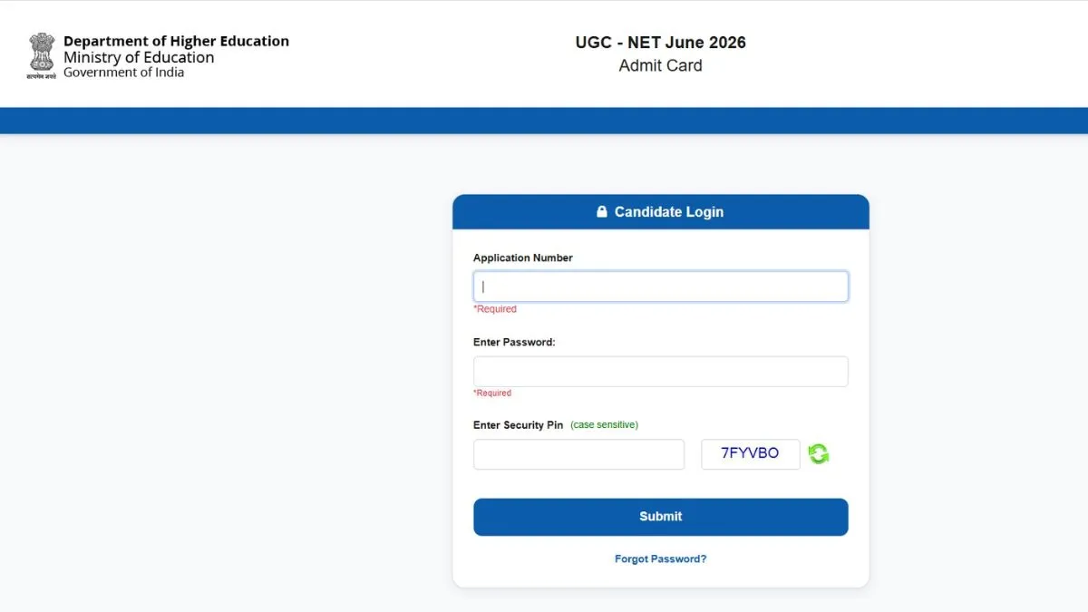 UGC NET June admit card 2026 OUT at ugcnet.nta.nic.in; how to download ...
