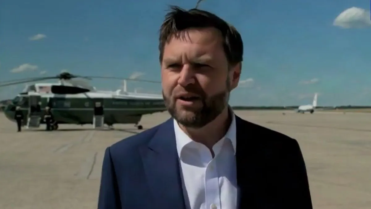 JD Vance departs for Switzerland after US signs peace MoU with Iran ...