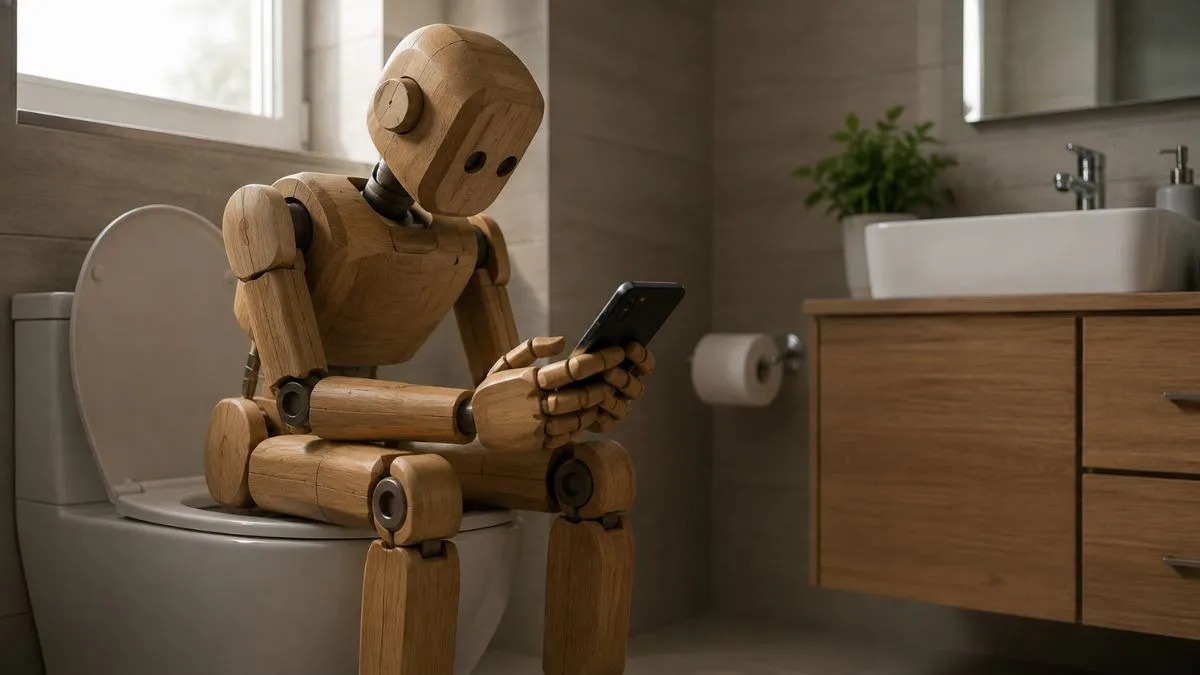 What happens when you take your phone to the washroom? Here's what a ...