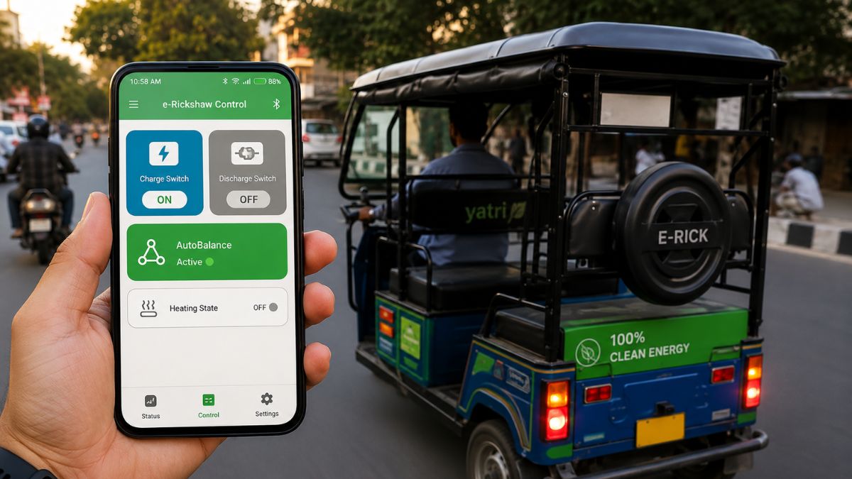Can a Chinese app really switch off any e-rickshaw via Bluetooth? Viral ...